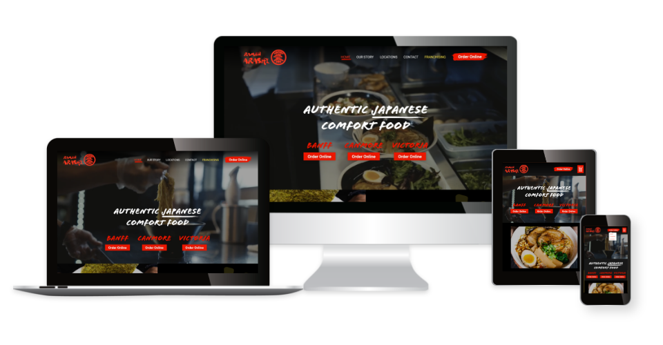 Ramen Arashi | Radar Hill Website Design & Marketing | Website Design ...